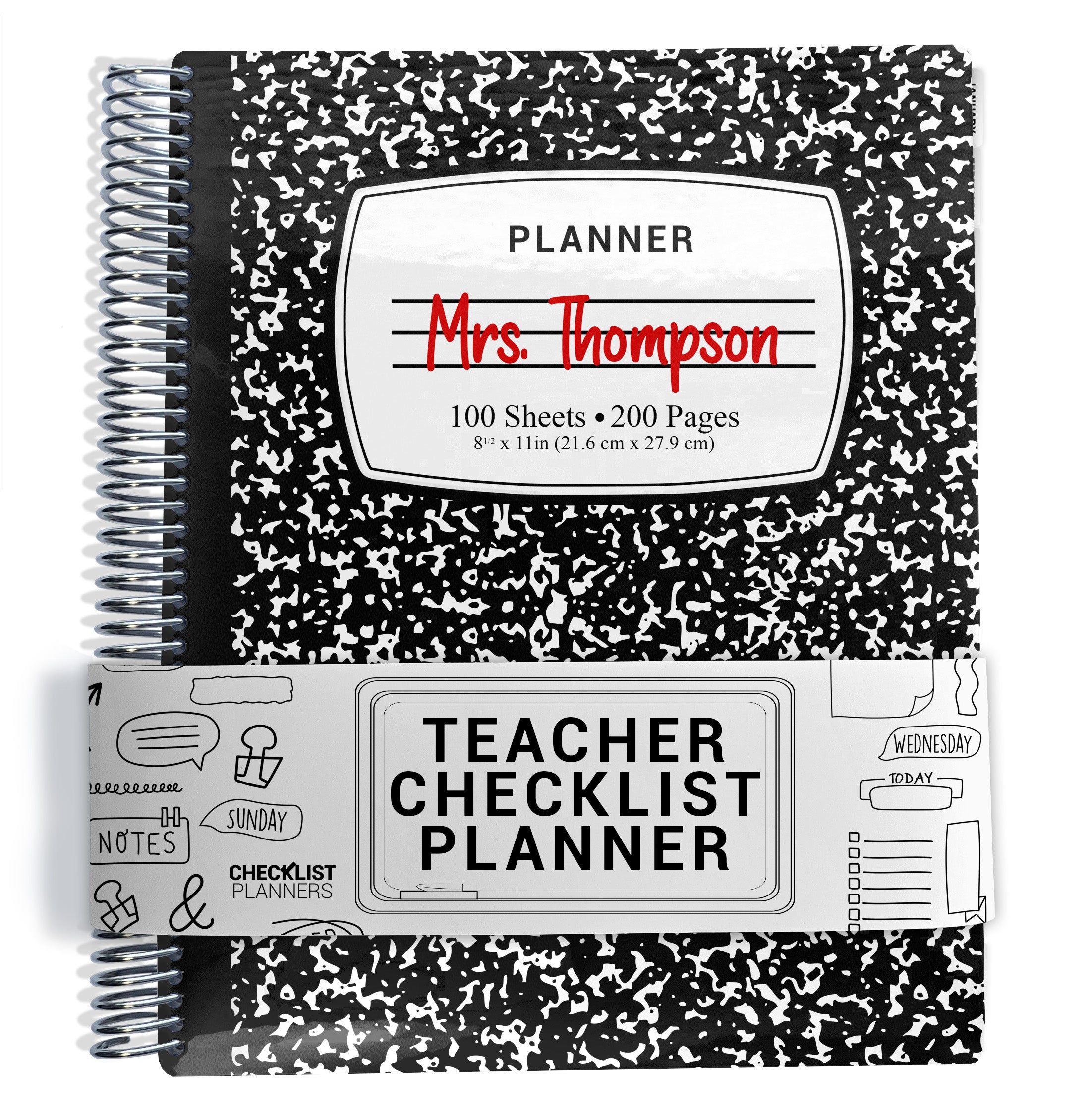 Teacher Checklist Planner - Composition – Checklist Planners