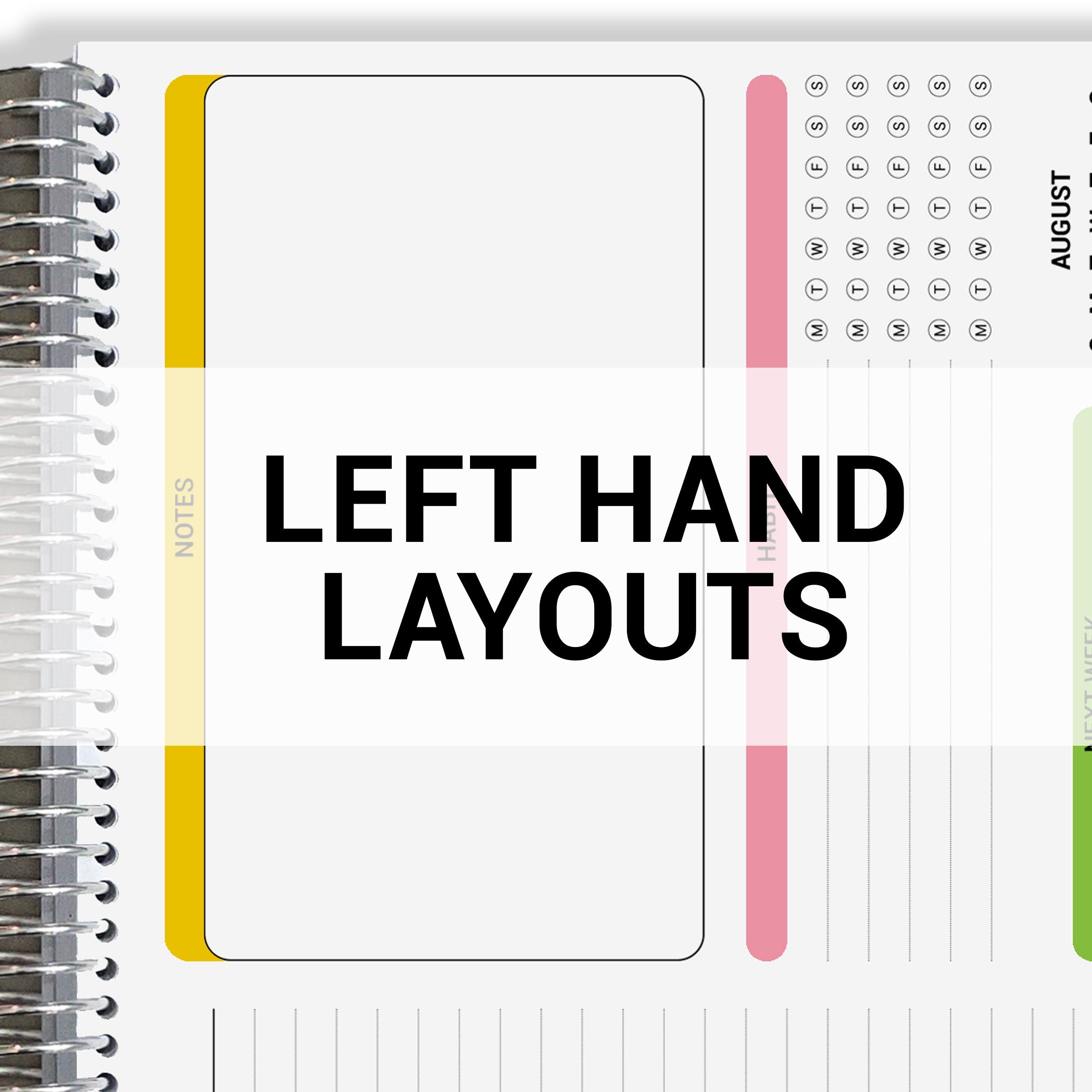 Left Hand Planners – Checklist Planners