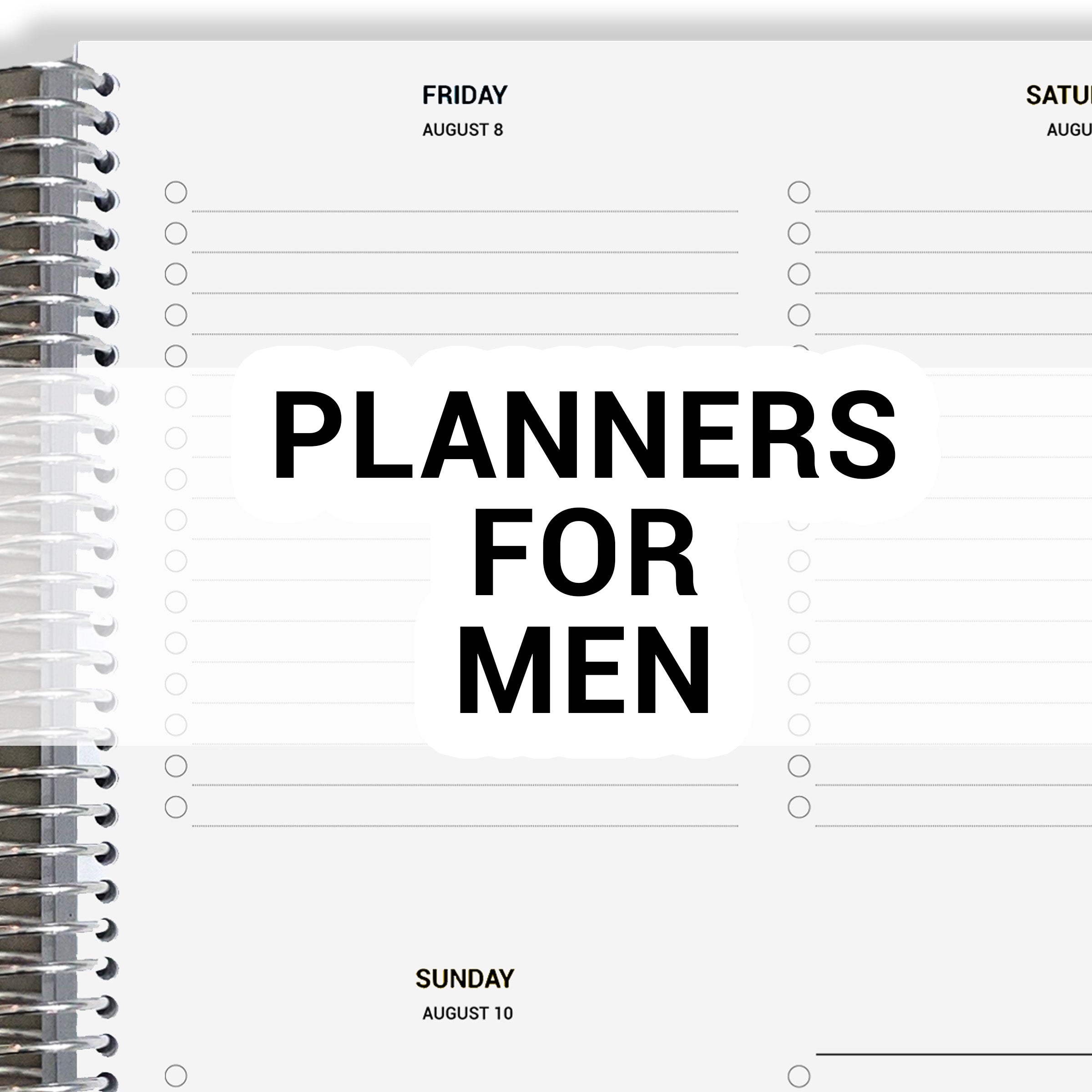 Planners for Men – Checklist Planners